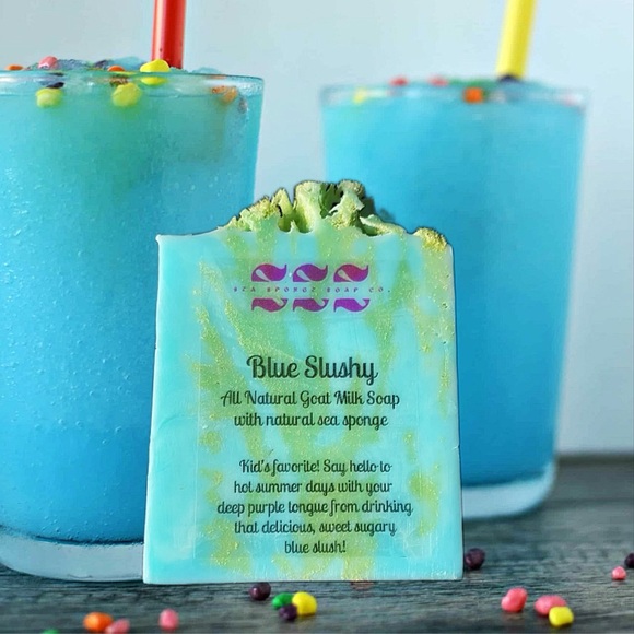 Sea Sponge Soap Co | Bath & Body | 42 Blue Slushy Natural Goat Milk ...